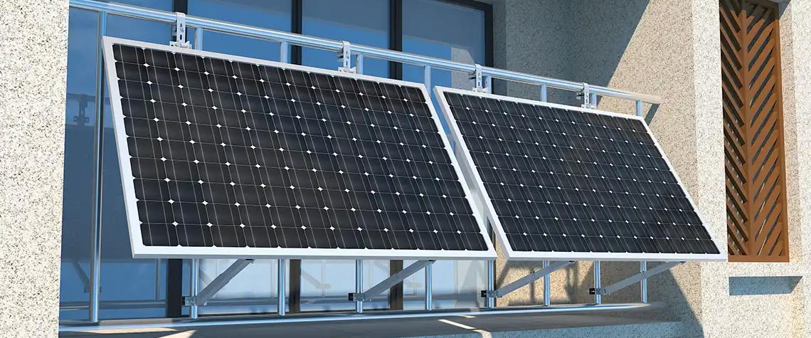 Balcony Railing Solar Panel Mounting Systems