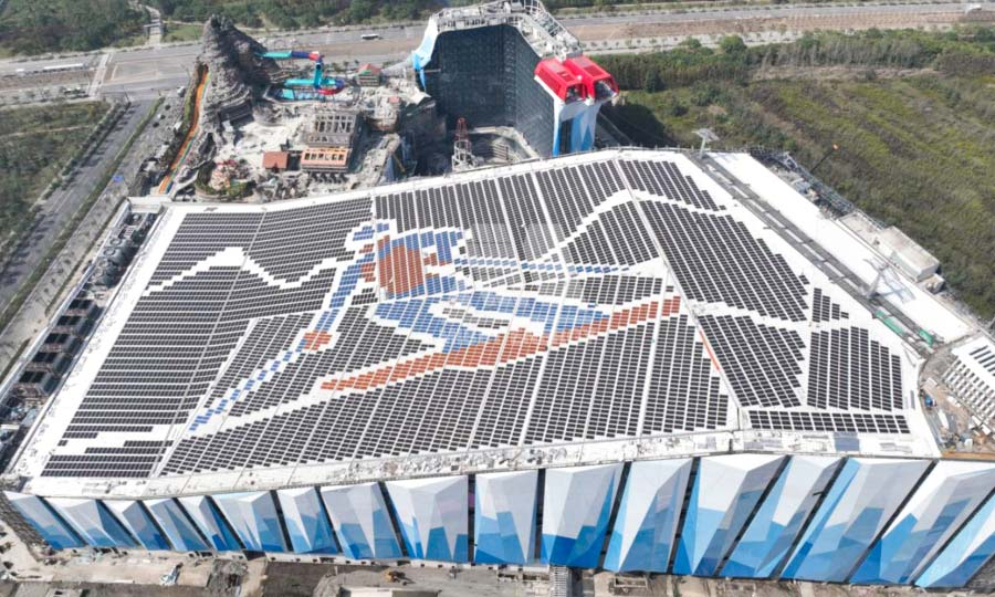 5MW Metal Roof Solar in Shanghai, China | Mibet Energy