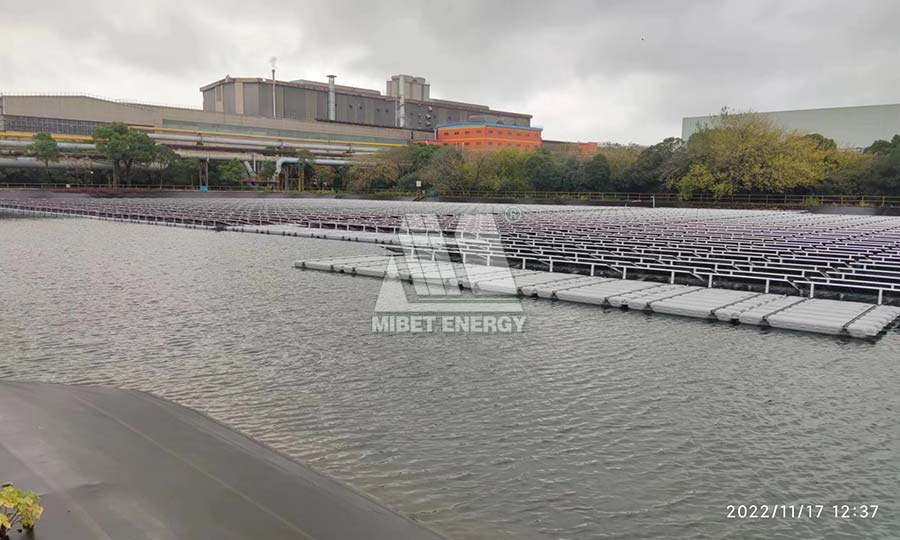 2MW Floating Solar Project in Shanghai, China | Mibet Energy