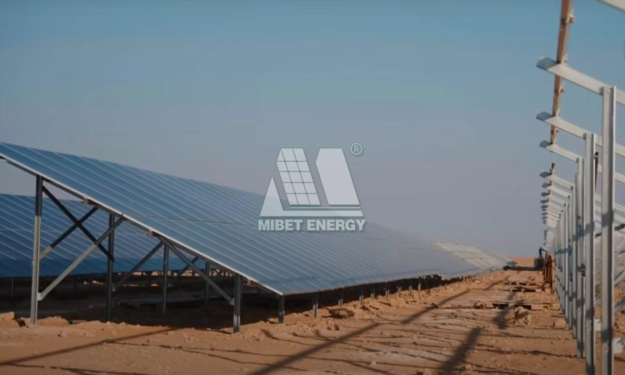 25 MW Ground-mounted PV Racking in Namibia | Mibet Energy