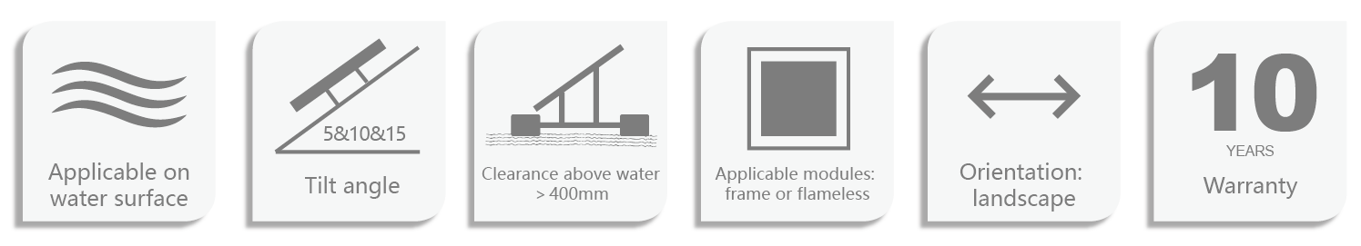 Floating PV Mounting System G5 | Mibet Energy