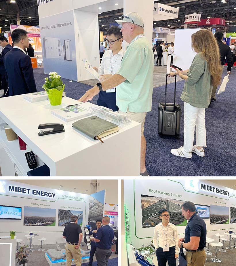 Mibet Energy: Showcasing Premium Solar Structure Products at RE+ 2023