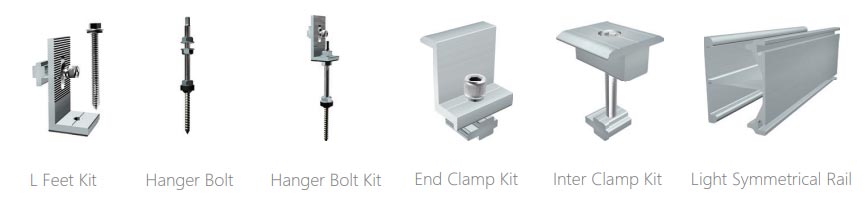 Metal Roof Hanger Bolt Solar Mounting | Mibet Energy