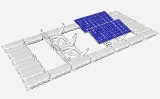 Floating Solar Systems - Floating PV Power Plant Structure | Mibet Energy