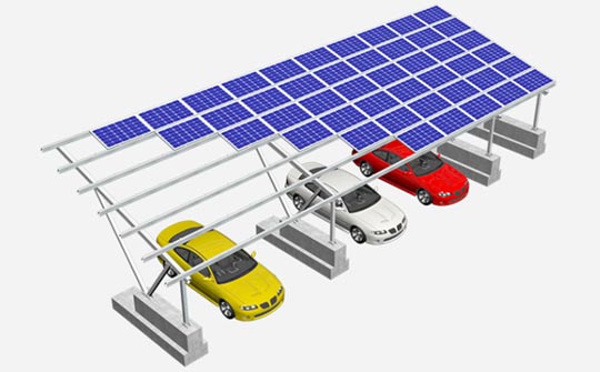 Solar Carport Mounting Systems - Steel and Aluminum Carport Structure ...